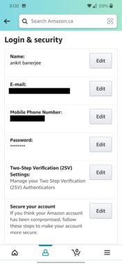 How to change your phone number on Amazon - Android Authority