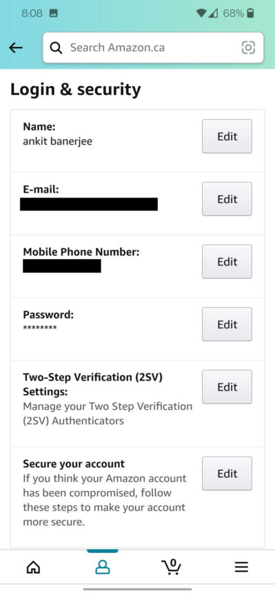 How to change your phone number on Amazon - Android Authority