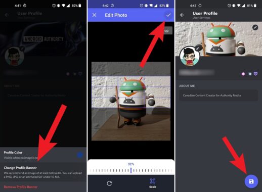 How to change your profile banner on Discord - Android Authority
