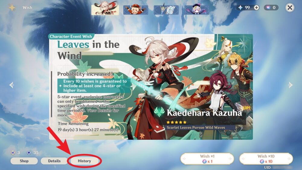 How to check Wishes in Genshin Impact - Android Authority