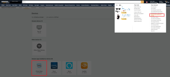 How to sign out of Amazon Prime on any TV - Android Authority