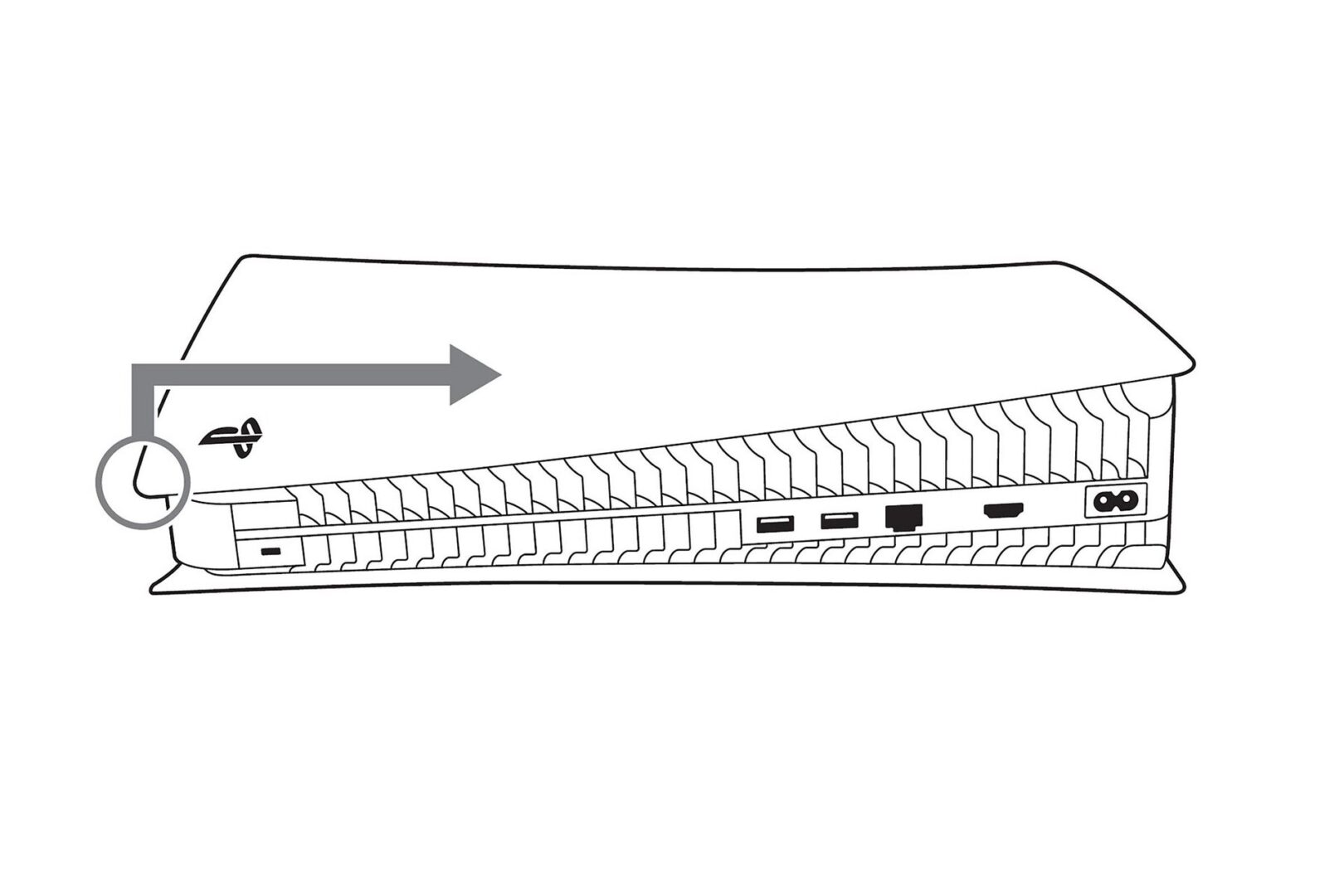 How to remove and replace side plates on a PS5 - Android Authority