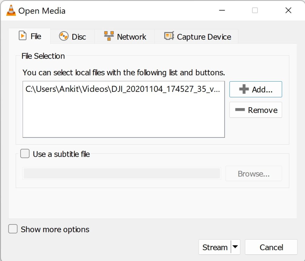 How to stream video and audio from the VLC media player