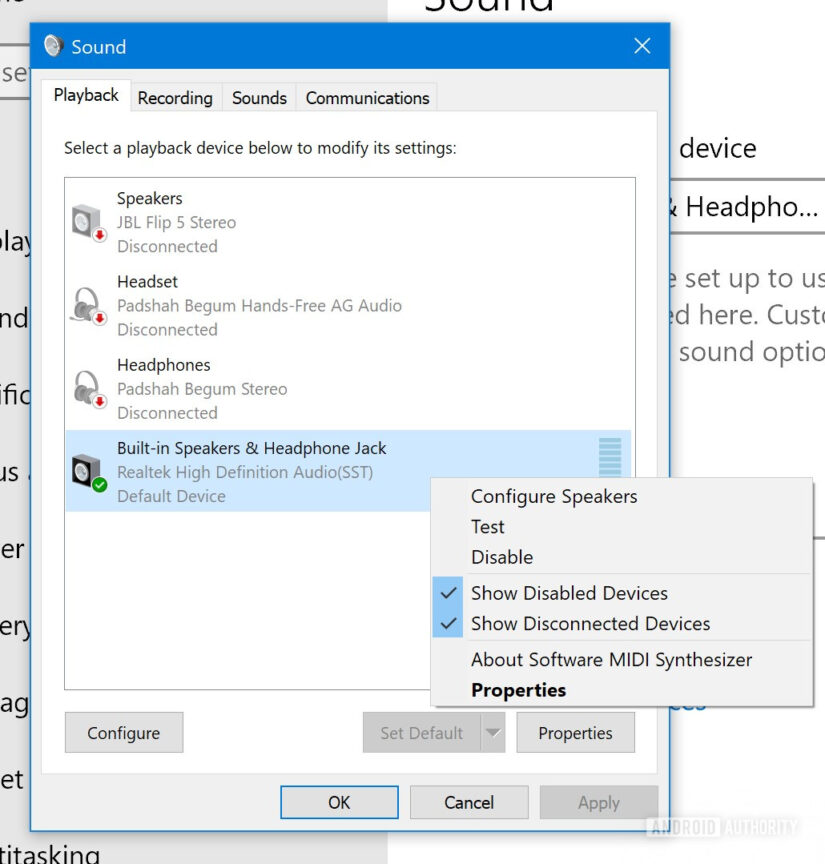 What is Windows Sonic for Headphones? - Android Authority