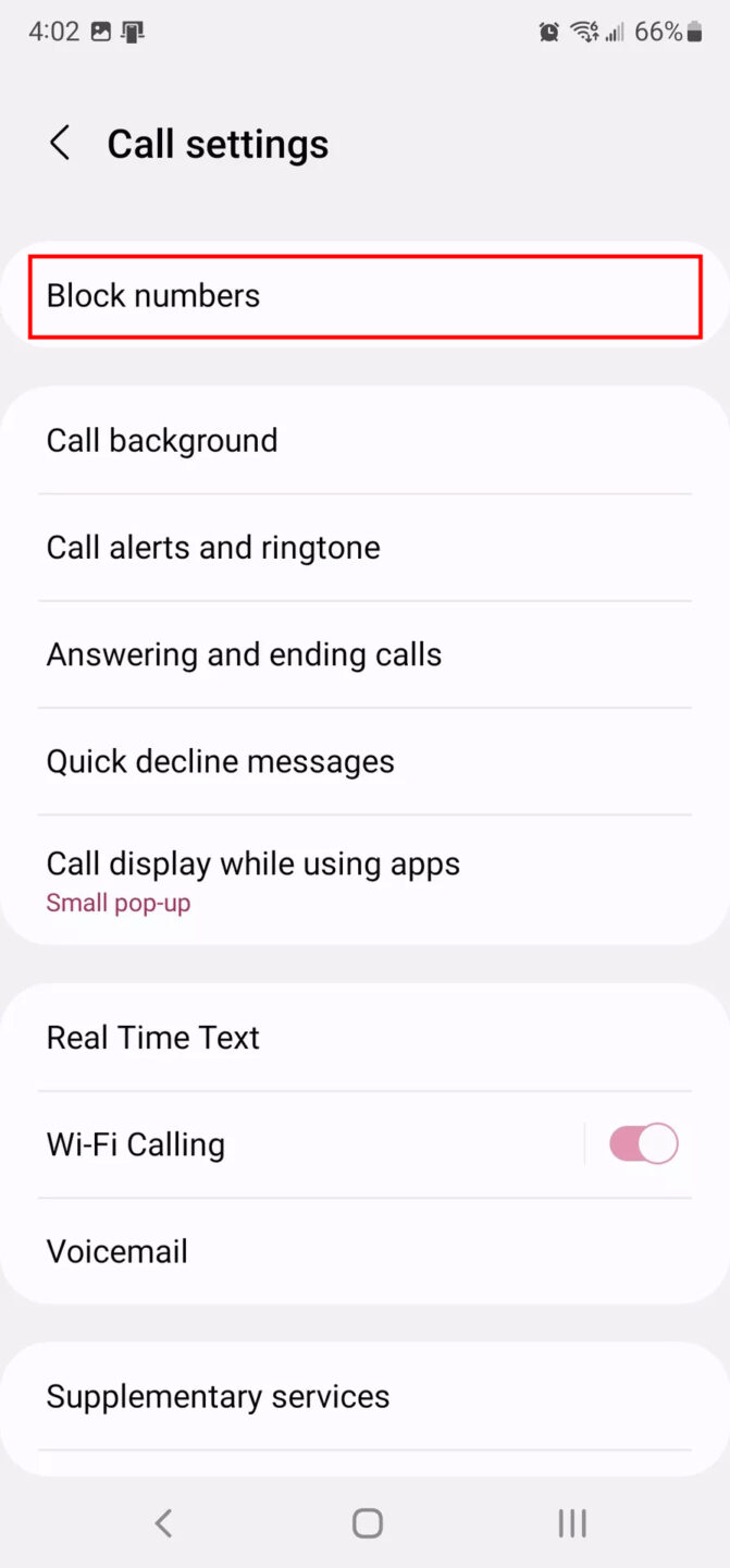 How to block numbers on Samsung devices - Android Authority
