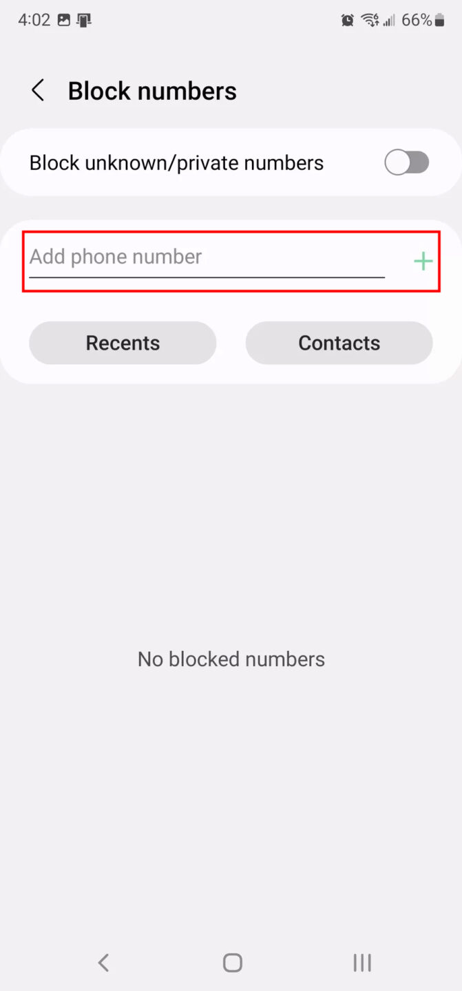 How to block numbers on Samsung devices - Android Authority