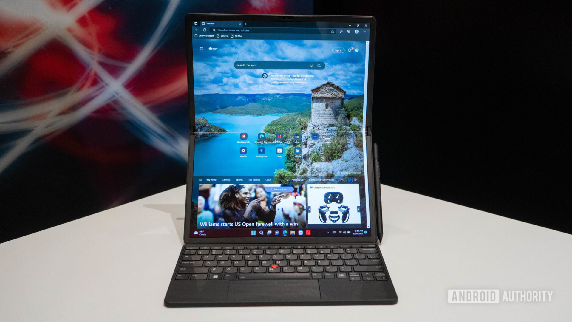 Lenovo unveils new foldable laptop, monitor glasses at IFA 2022