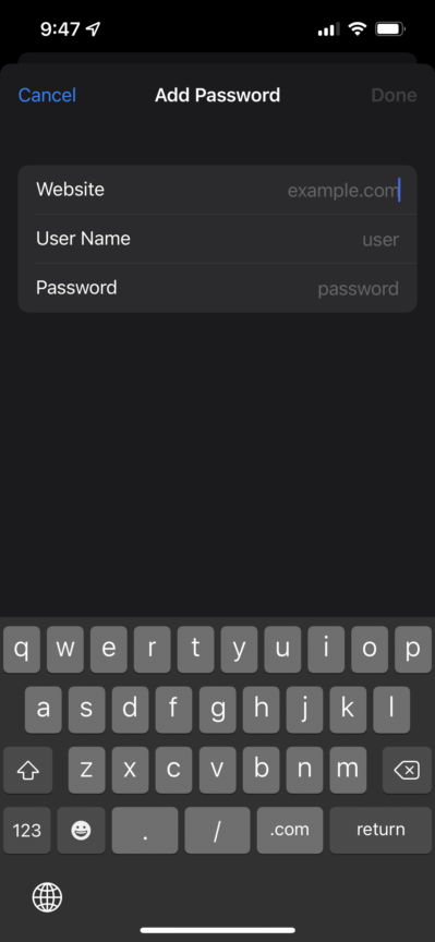 How to find and manage saved passwords on an iPhone