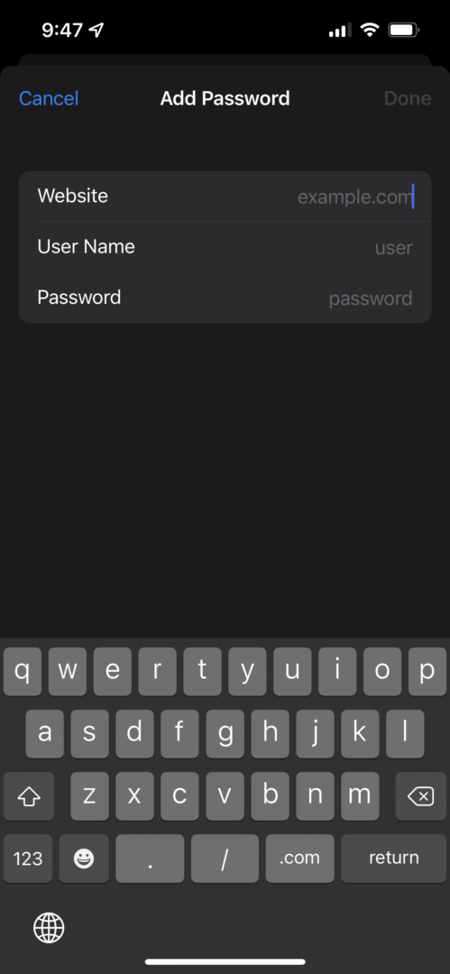 How to find and manage saved passwords on an iPhone