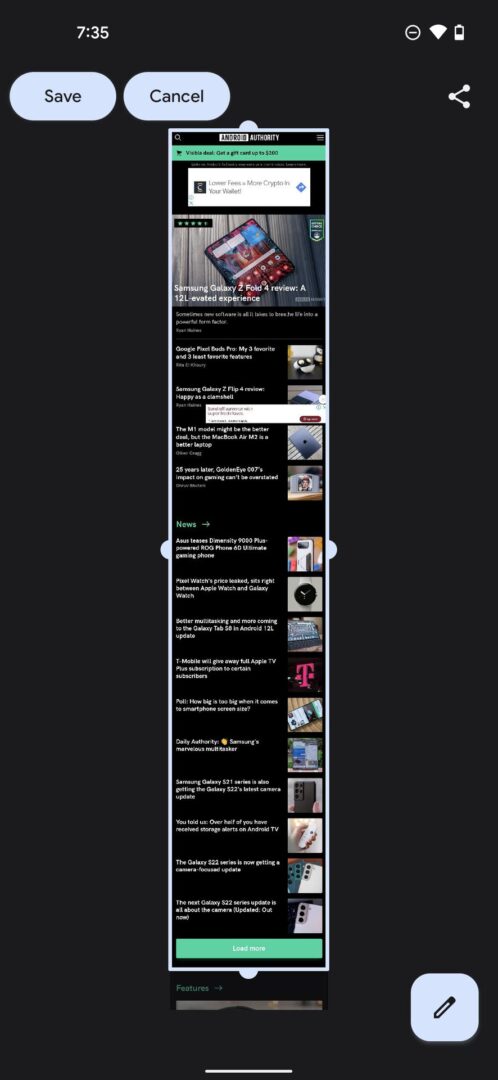 How to take a screenshot on Google Pixel 6a - Android Authority