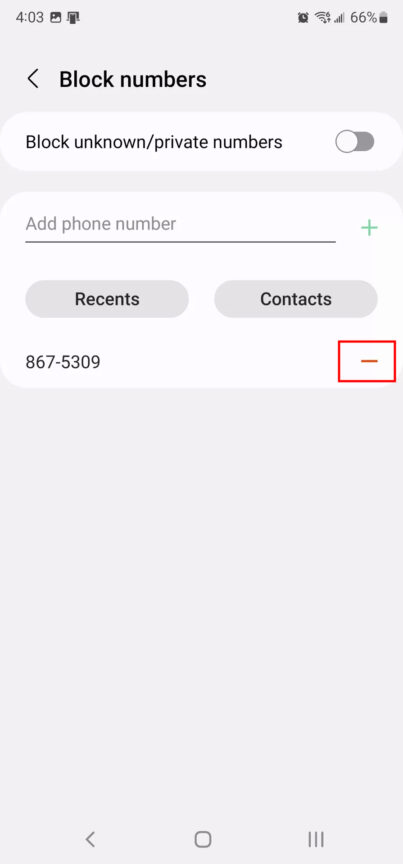 How to block numbers on Samsung devices - Android Authority