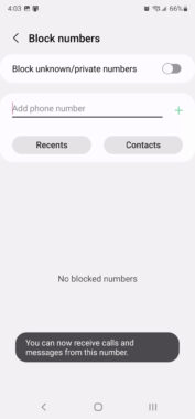 How to block numbers on Samsung devices - Android Authority