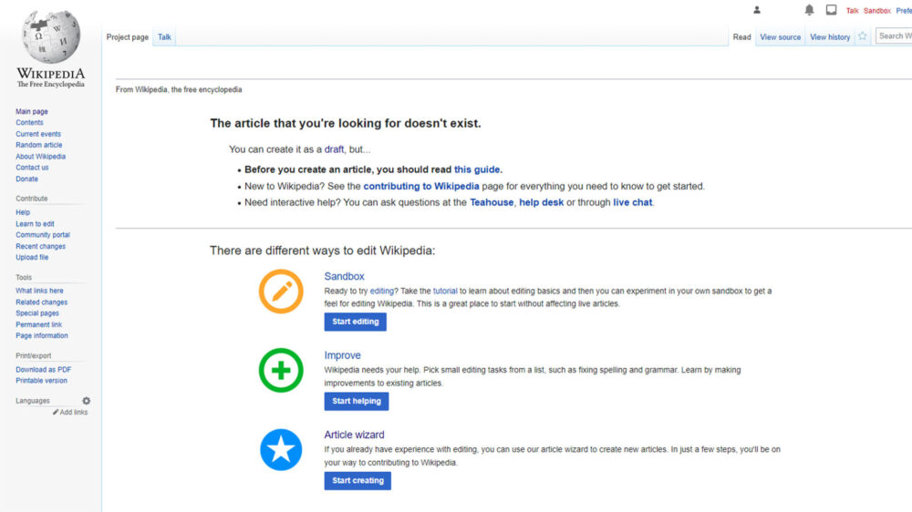 How to create a Wikipedia page - Android Authority