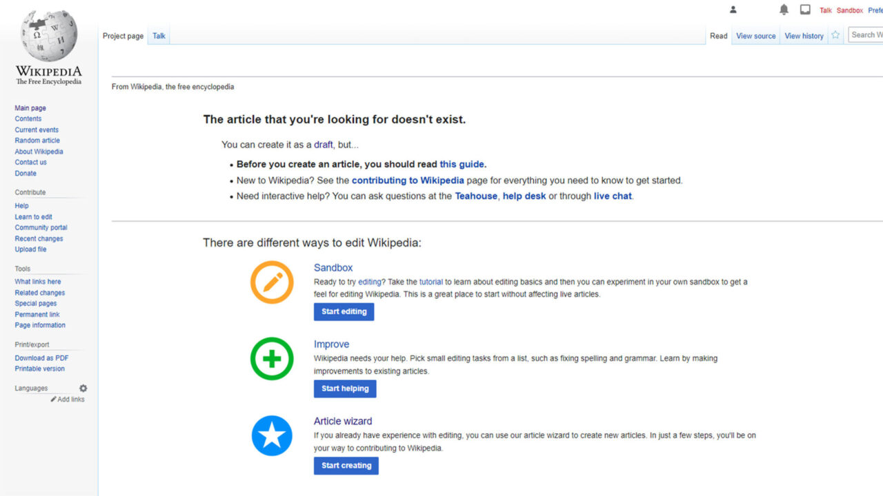 How to create a Wikipedia page - Android Authority
