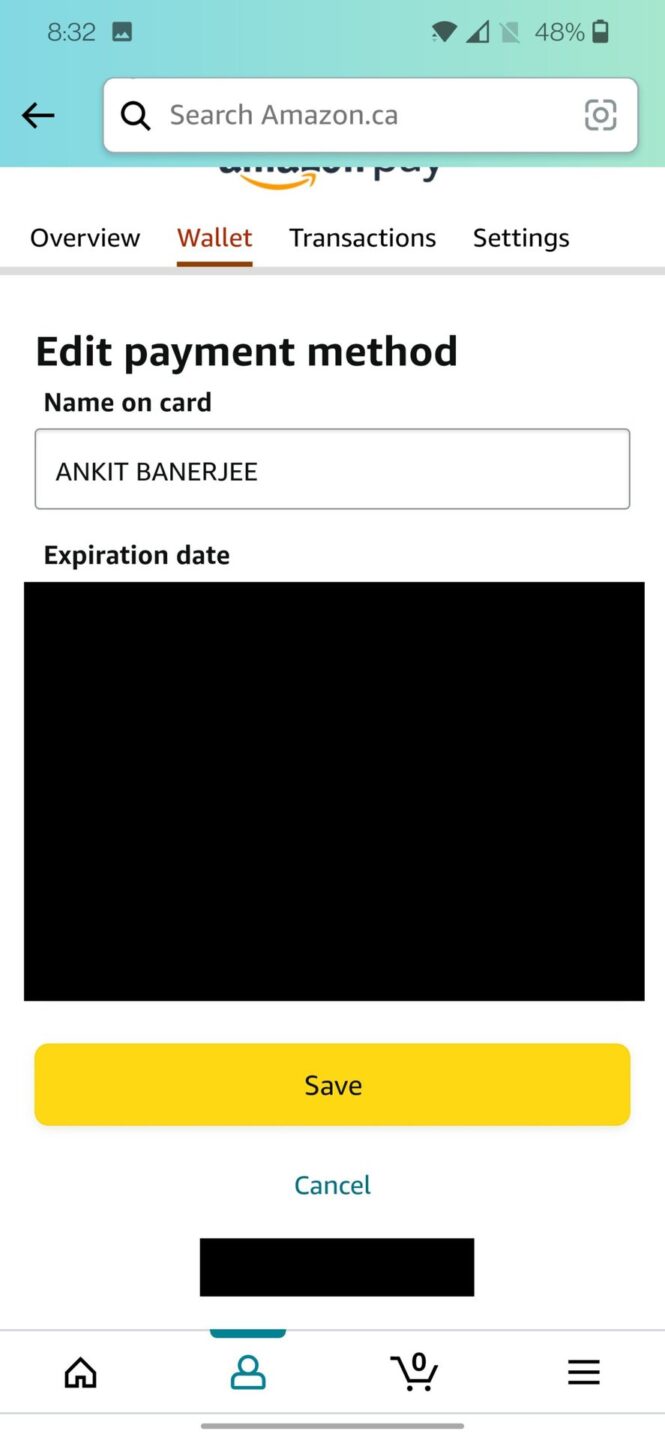 How to remove and delete a credit card from Amazon - Android Authority