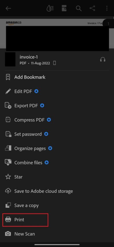 How to find and print receipts on Amazon - Android Authority