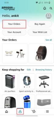 How to find and print receipts on Amazon - Android Authority