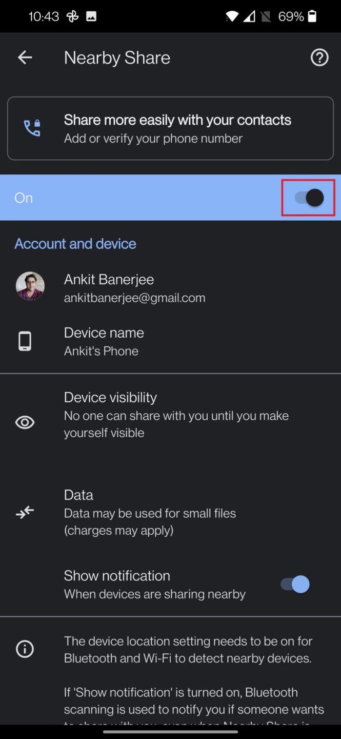 What is Nearby Share and how to get started with it - Android Authority