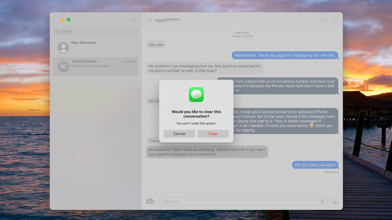 How to delete messages on iMessage from any Mac - Android Authority
