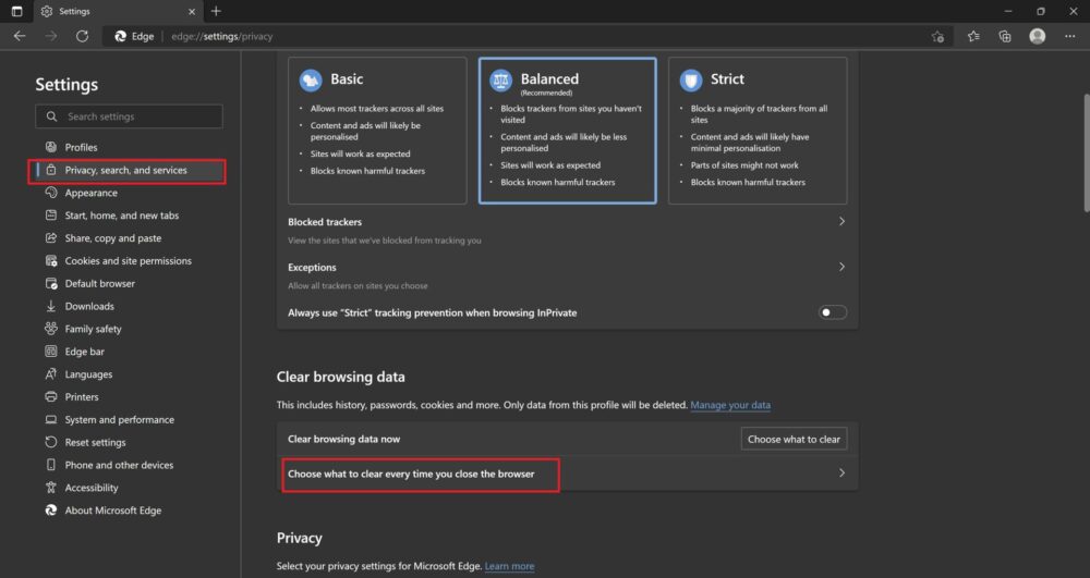 How to clear the cache in Microsoft Edge - Android Authority