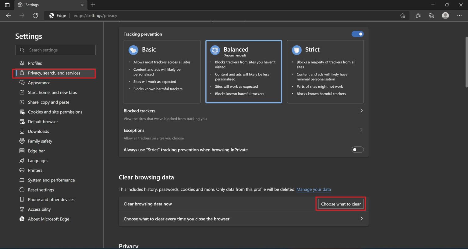 How to clear the cache in Microsoft Edge - Android Authority