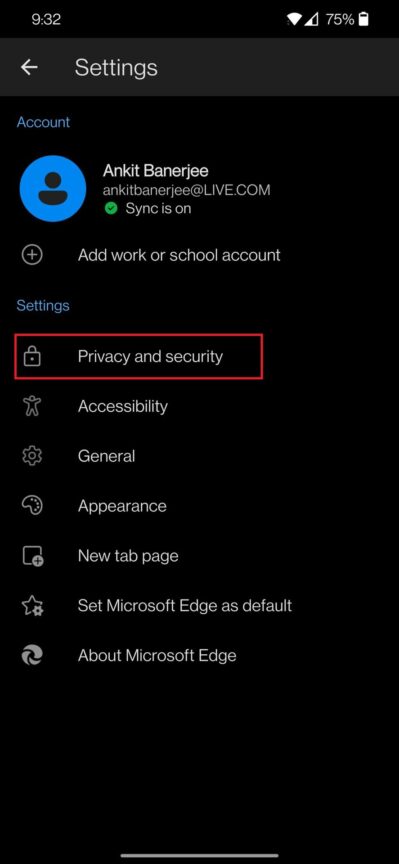 How to clear the cache in Microsoft Edge - Android Authority