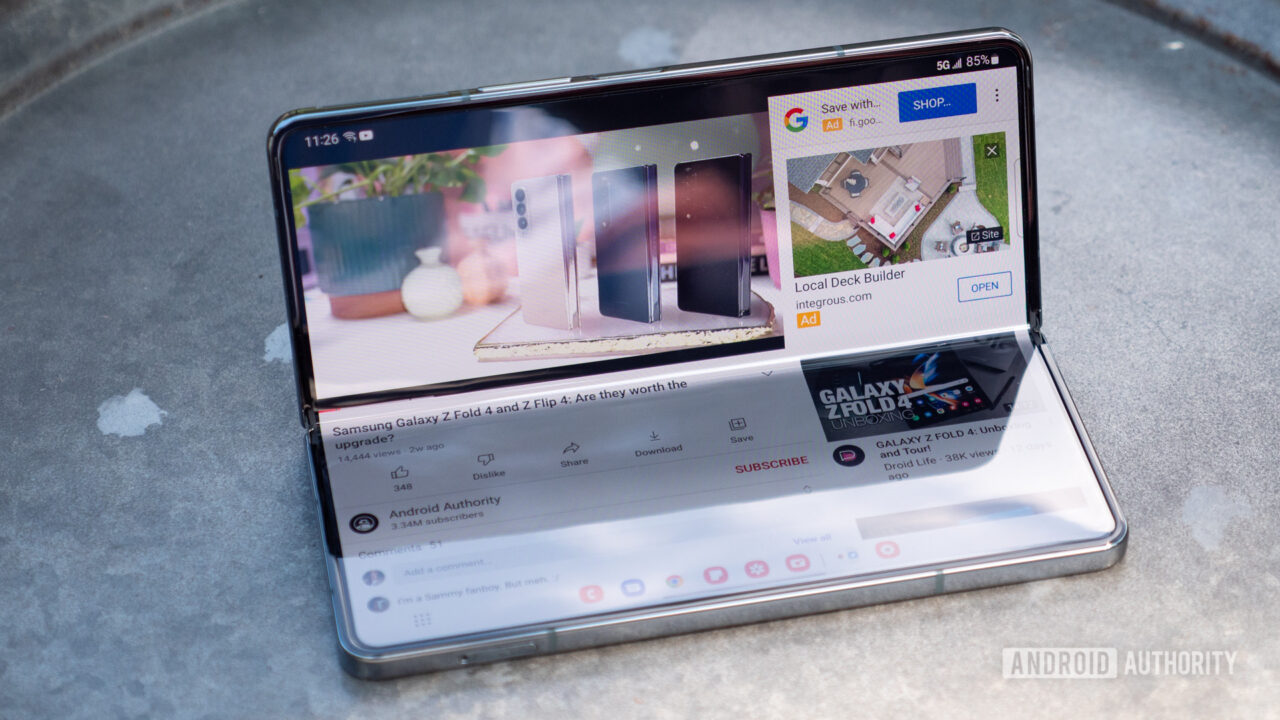The best case for the Galaxy Z Fold 5 or Pixel Fold is one with a kickstand
