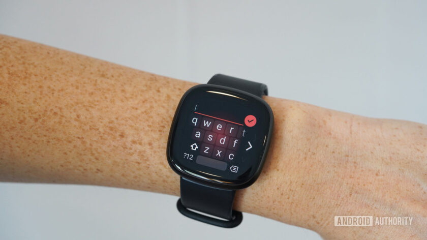 Fitbit Versa and Fitbit Sense keyboard app is here - Android Authority