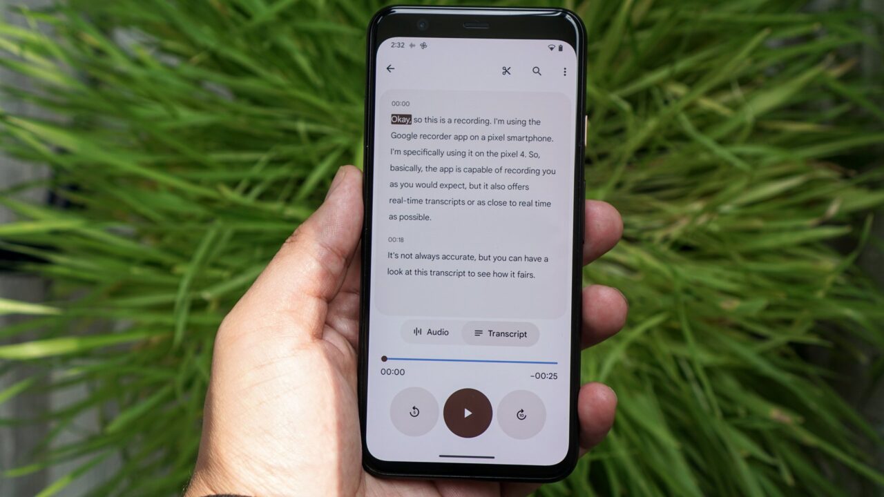 Google's Pixel Recorder is kickass but it needs these features
