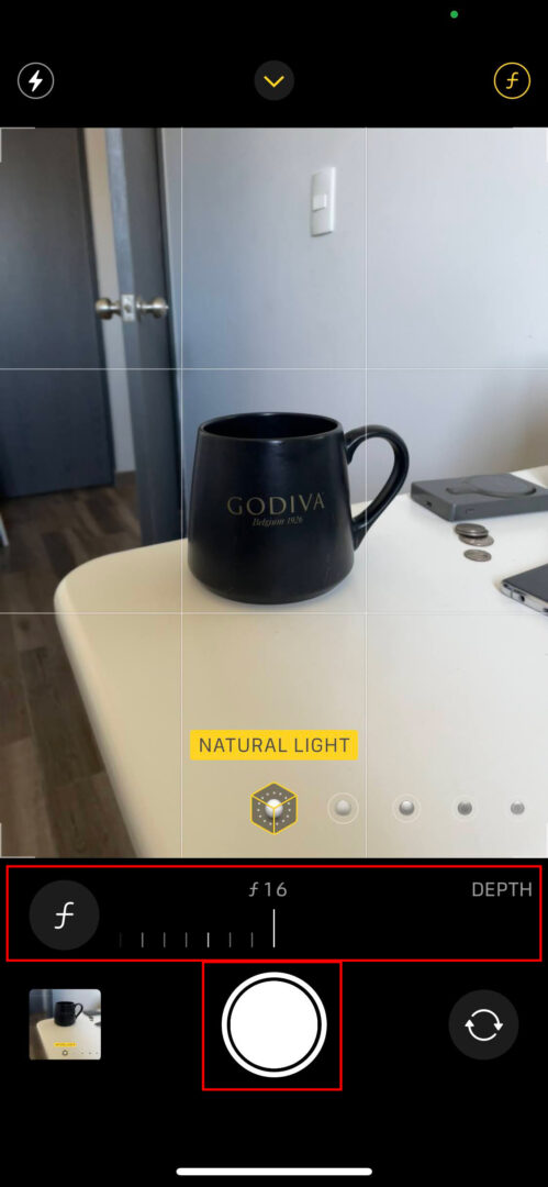 How to control the F Stop on your iPhone