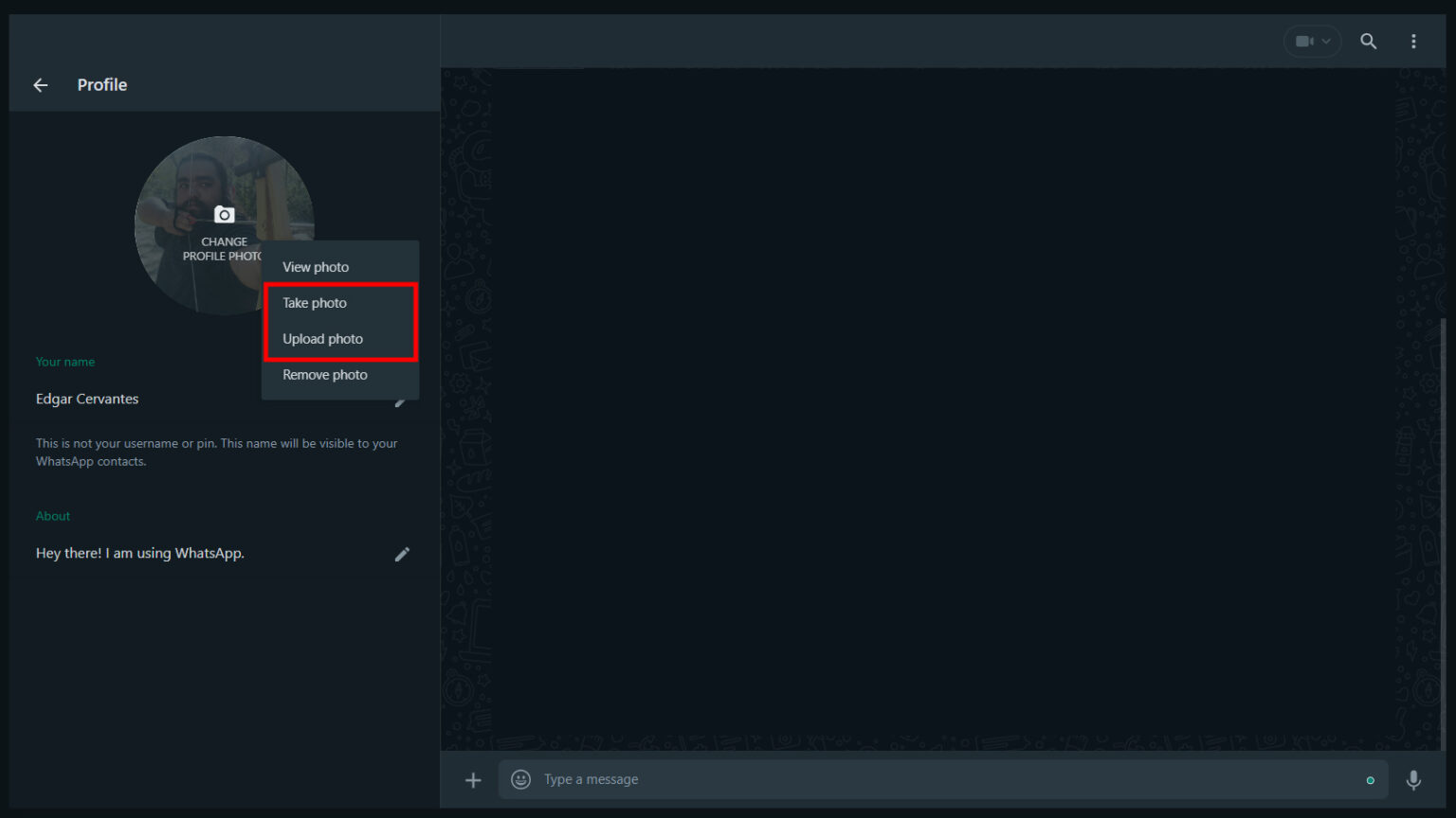 How to add a profile picture in WhatsApp - Android Authority