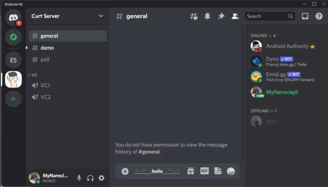 How to underline in Discord: a one-step guide - Android Authority