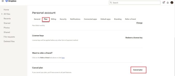 How To Cancel Your Dropbox Subscription Android Authority