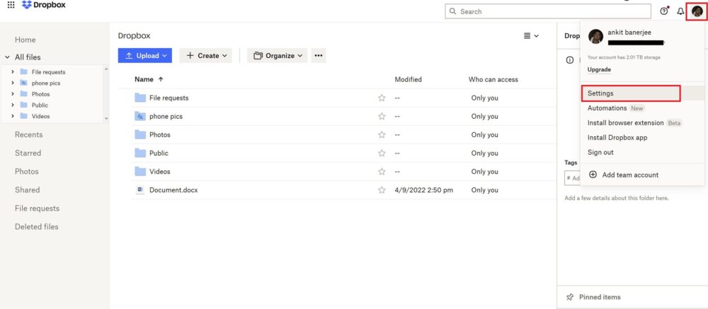 How to cancel your Dropbox subscription - Android Authority