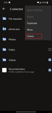 How to delete files and folders from Dropbox - Android Authority