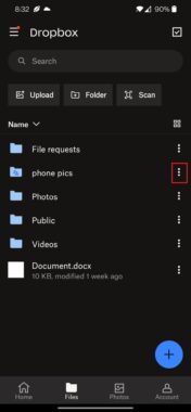 How to share a Dropbox file and folder - Android Authority