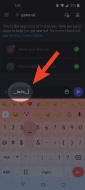 How to underline in Discord: a one-step guide - Android Authority