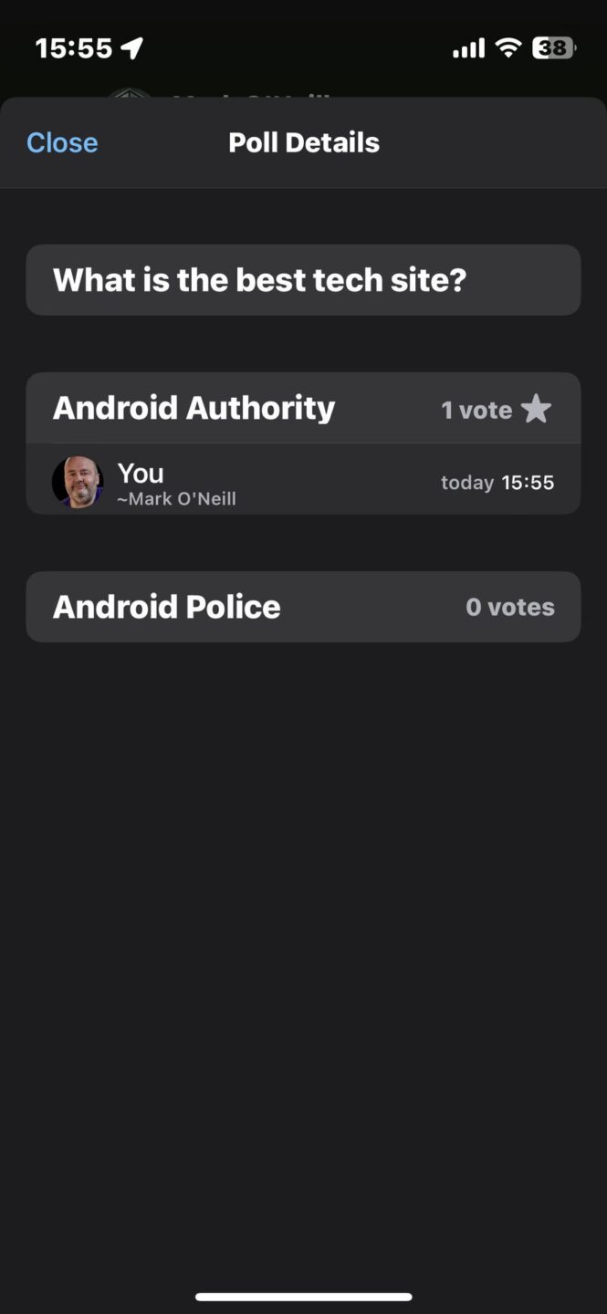How to create a poll and share it on WhatsApp - Android Authority