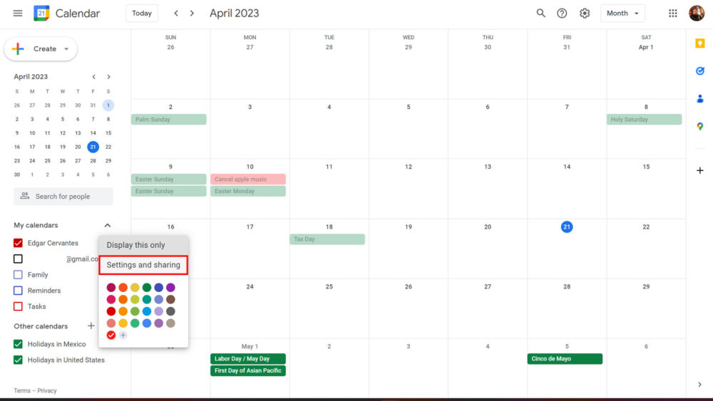 How to share a Google calendar: An easy guide - Android Authority
