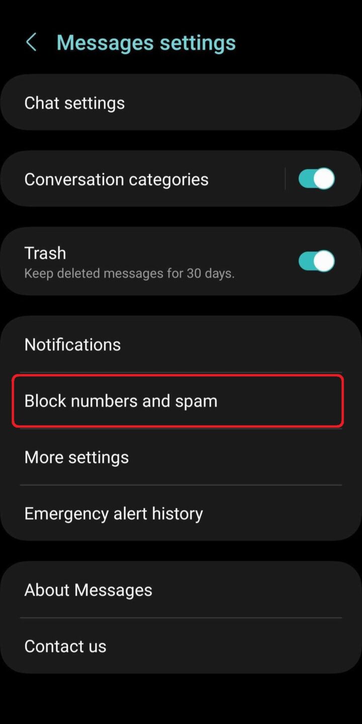 How to block text messages on any Samsung phone - Android Authority
