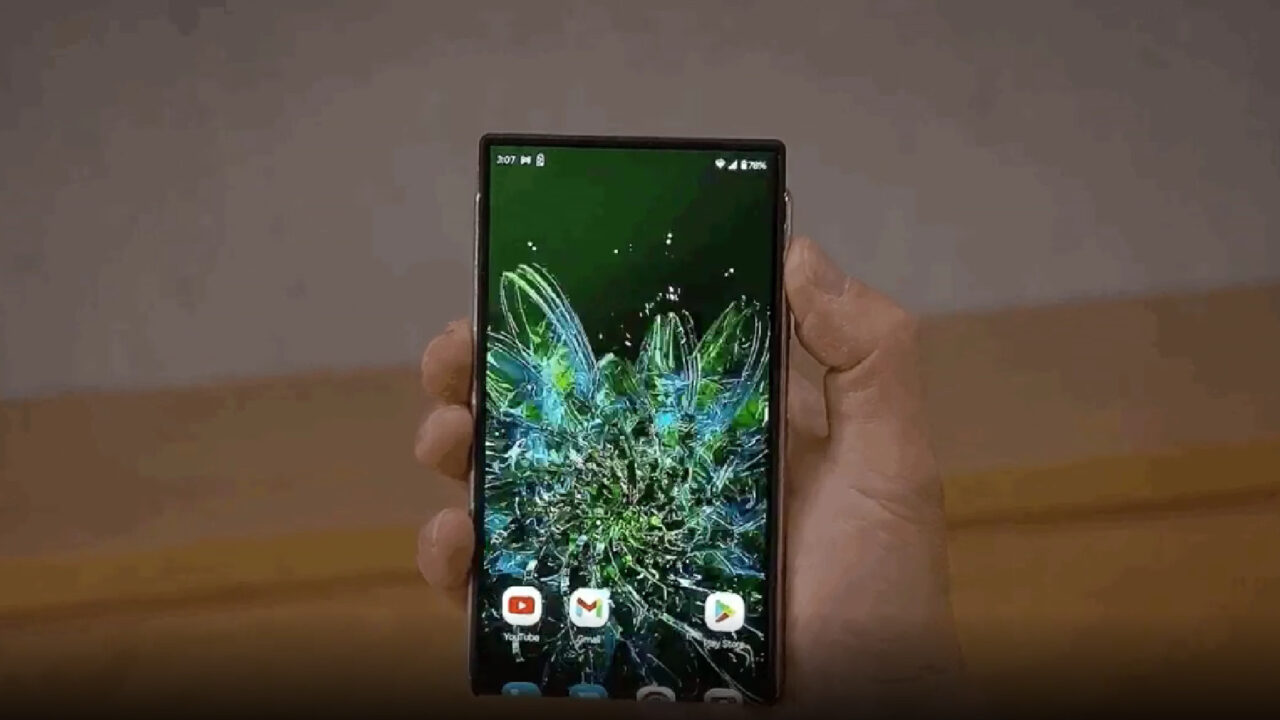 Motorola reveals rollable phone concept that extends from the top