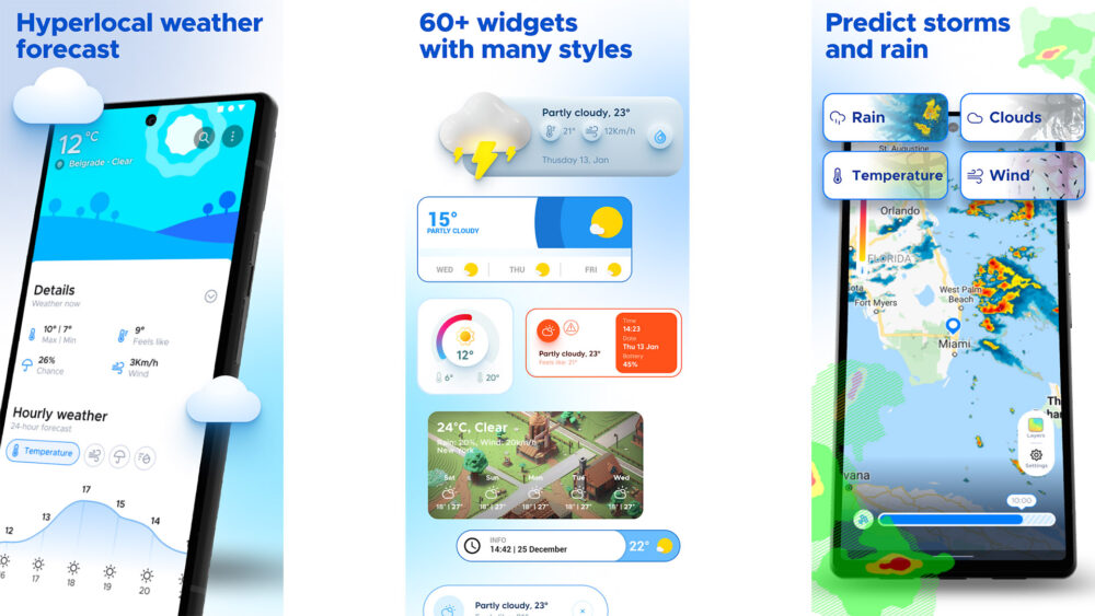 15 best weather apps and weather widgets for Android - Android Authority