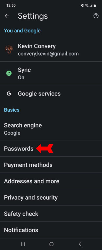 How to manage your saved passwords in Android - Android Authority