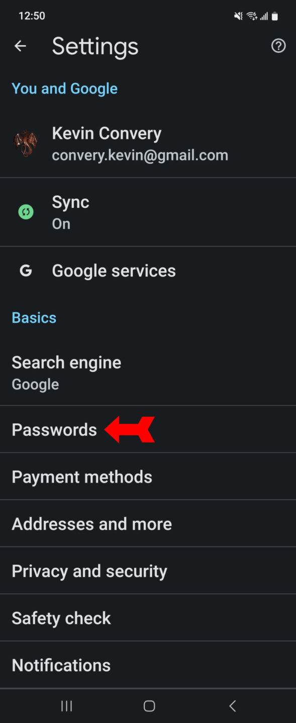 How to manage your saved passwords in Android - Android Authority