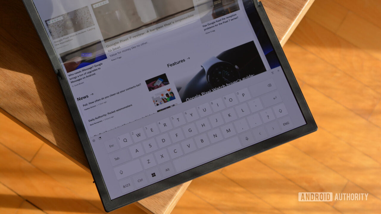 ASUS Zenbook 17 Fold review: The folding laptop concept has potential