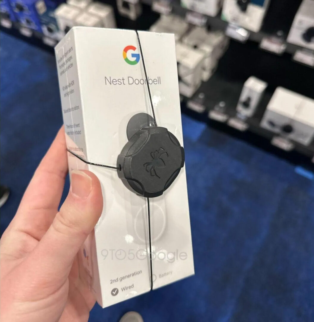 Somebody just found Google's unrevealed wired Nest Doorbell at a Best ...