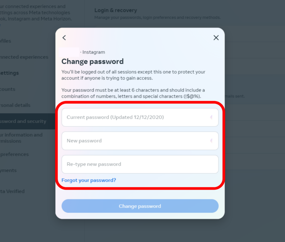 How to change or reset your Instagram password - Android Authority