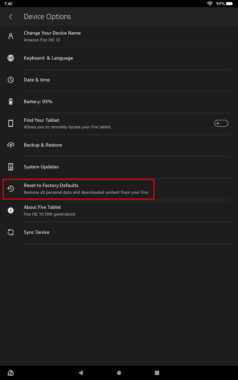 How to hard reset an Amazon Fire tablet - Android Authority