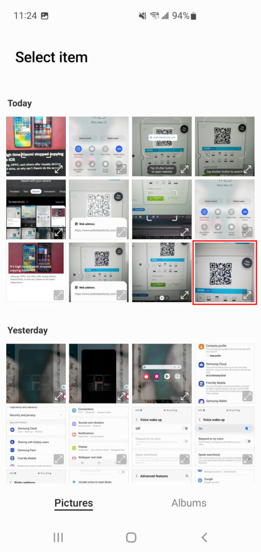 How to scan a QR code on a Samsung Galaxy phone - Android Authority
