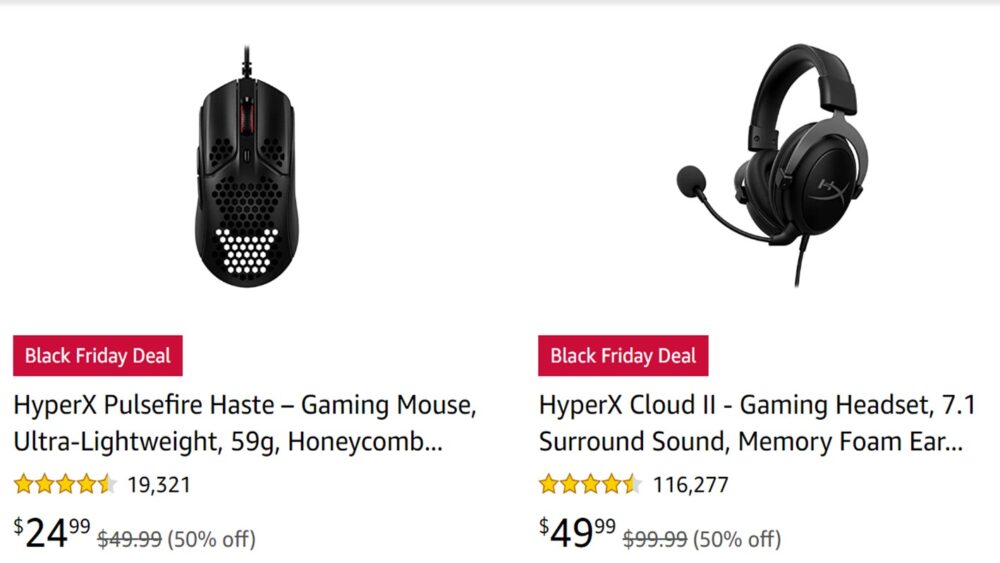 The HyperX Black Friday deals just dropped, and they're literally game-changing